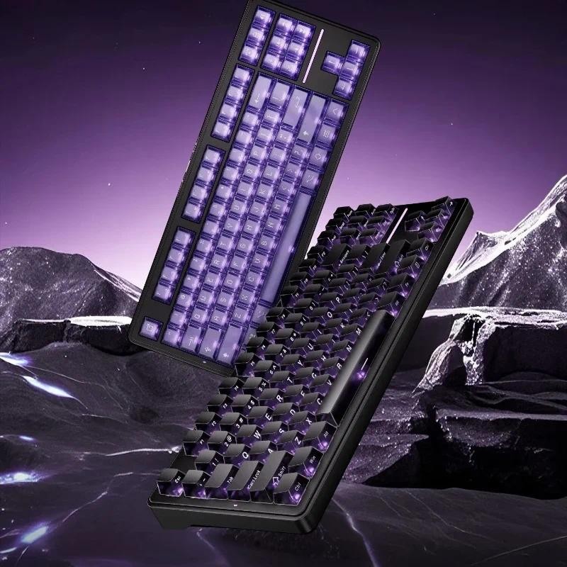 Jual ATK A87 Pro 87% Mechanical Keyboard Tri-Mode Wireless Keyboard Custom Low Delay Gasket ...