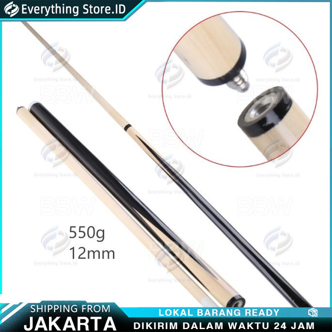 Jual 145cm Gaya Amerika Stick Billiard 13mm Stik Billiard Sambung 2 ...
