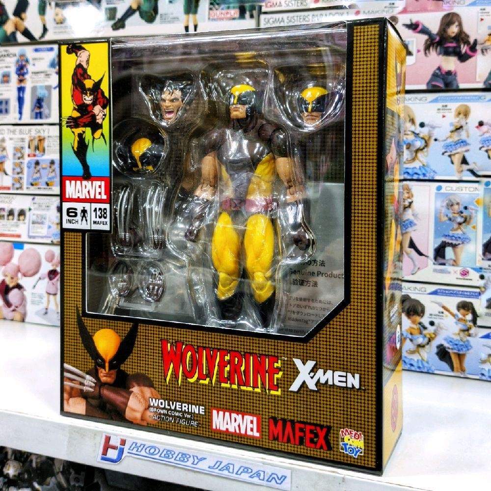 Jual Mafex 138 Wolverine ( Brown Comic Ver ) | Shopee Indonesia