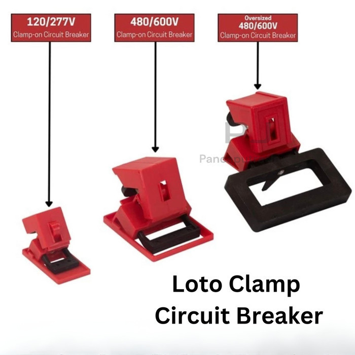 Jual LOTO Clamp-On Circuit Breaker / Lockout for Single-pole and ...