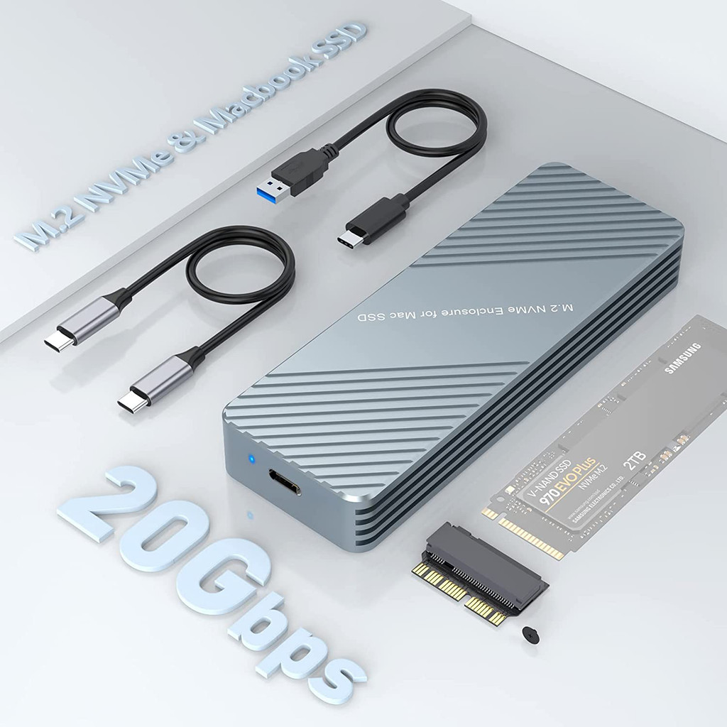 Jual USB 3.2 to MAC M.2 Box Enclosure for NVME M2 SSD Macbook SSD For ...