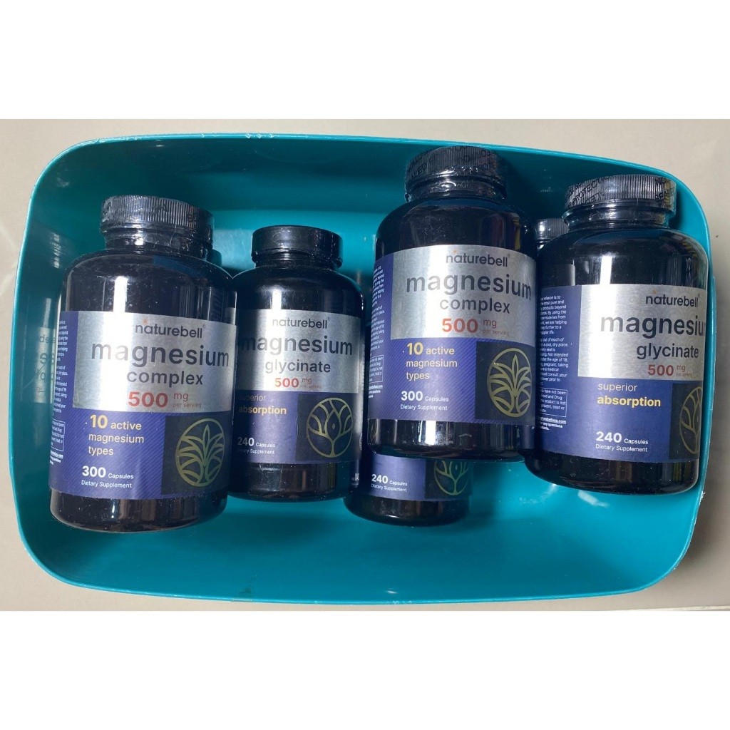 Jual NatureBell Magnesium Complex | Glycinate 500mg USA | 240 | 300 ...