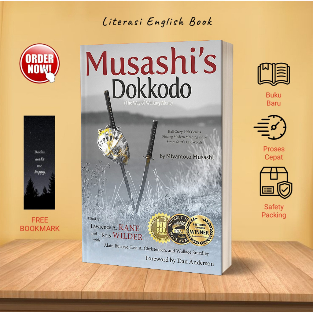 Jual Musashi's Dokkodo by Miyamoto Musashi (English) | Shopee Indonesia
