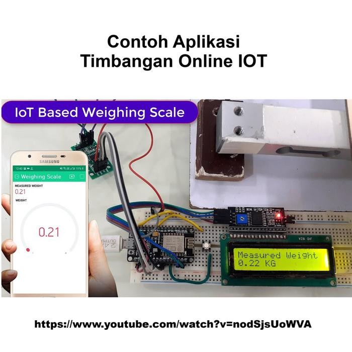 Jual Modul Sensor Berat HX711 HX-711 LoadCell Load Cell Amplifier ...