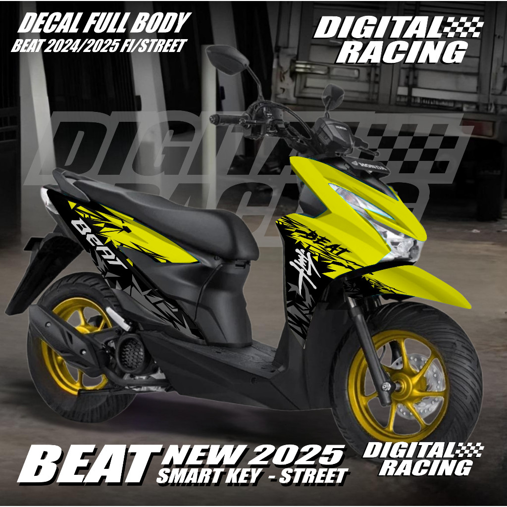 Jual (COD) Decal Stiker All New Beat Deluxe Beat Street Gen 2 Full Body ...