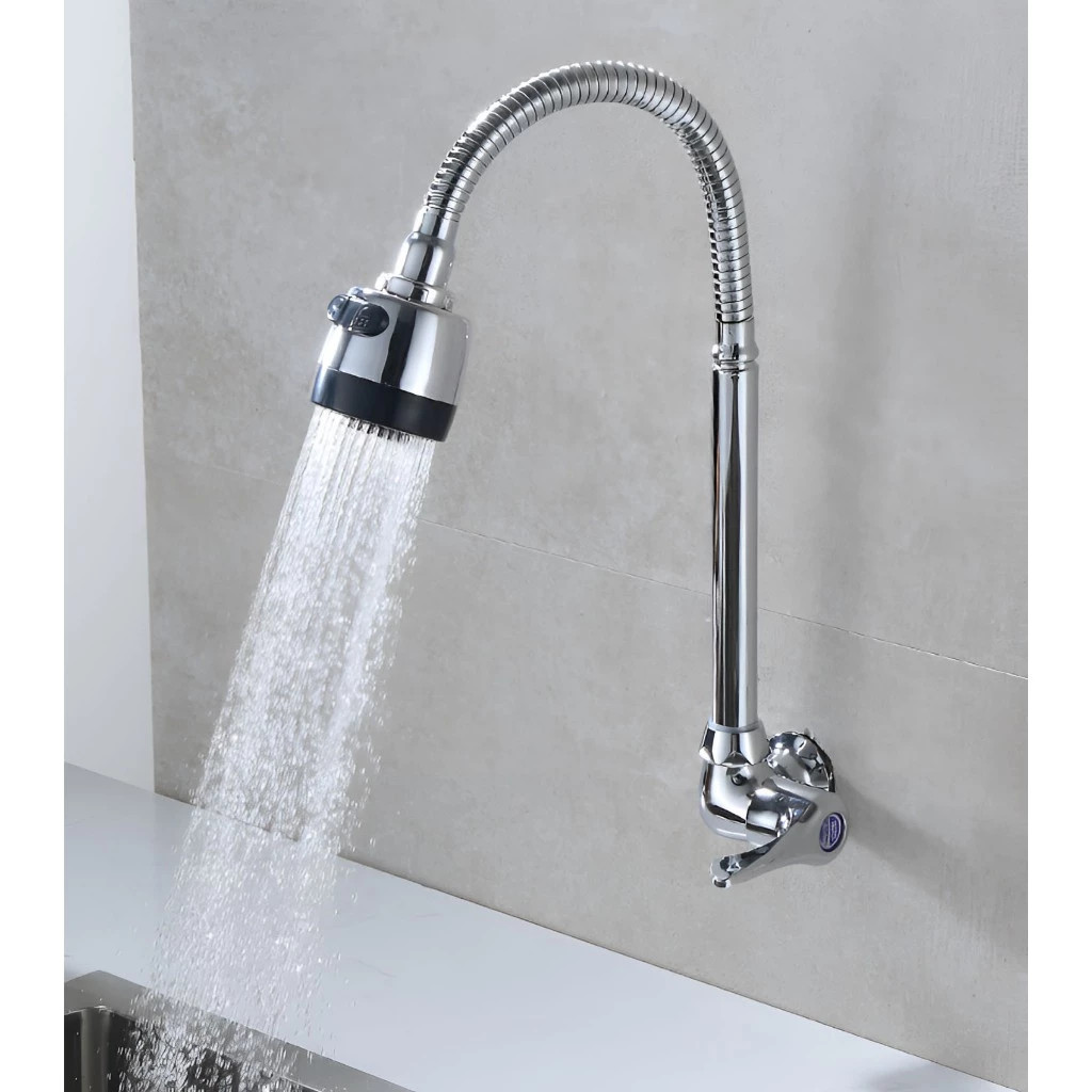 Jual 26KE1 Kran Air Angsa Fleksibel Stainless Steel 304 Keran Wastafel ...
