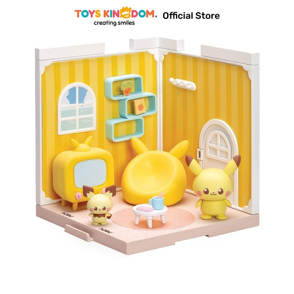 Jual Toys Kingdom Takara Tomy Set Minifigure Pokepeace House Living ...