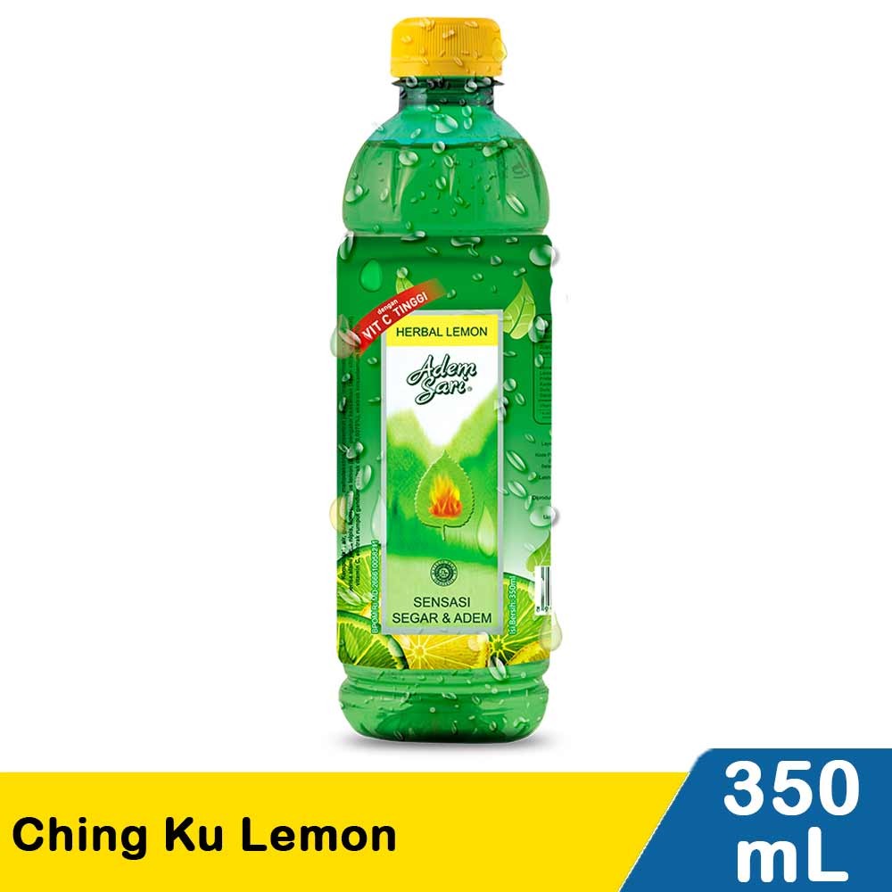 Jual ADEM SARI CHING KU LEMON 350mL | Shopee Indonesia