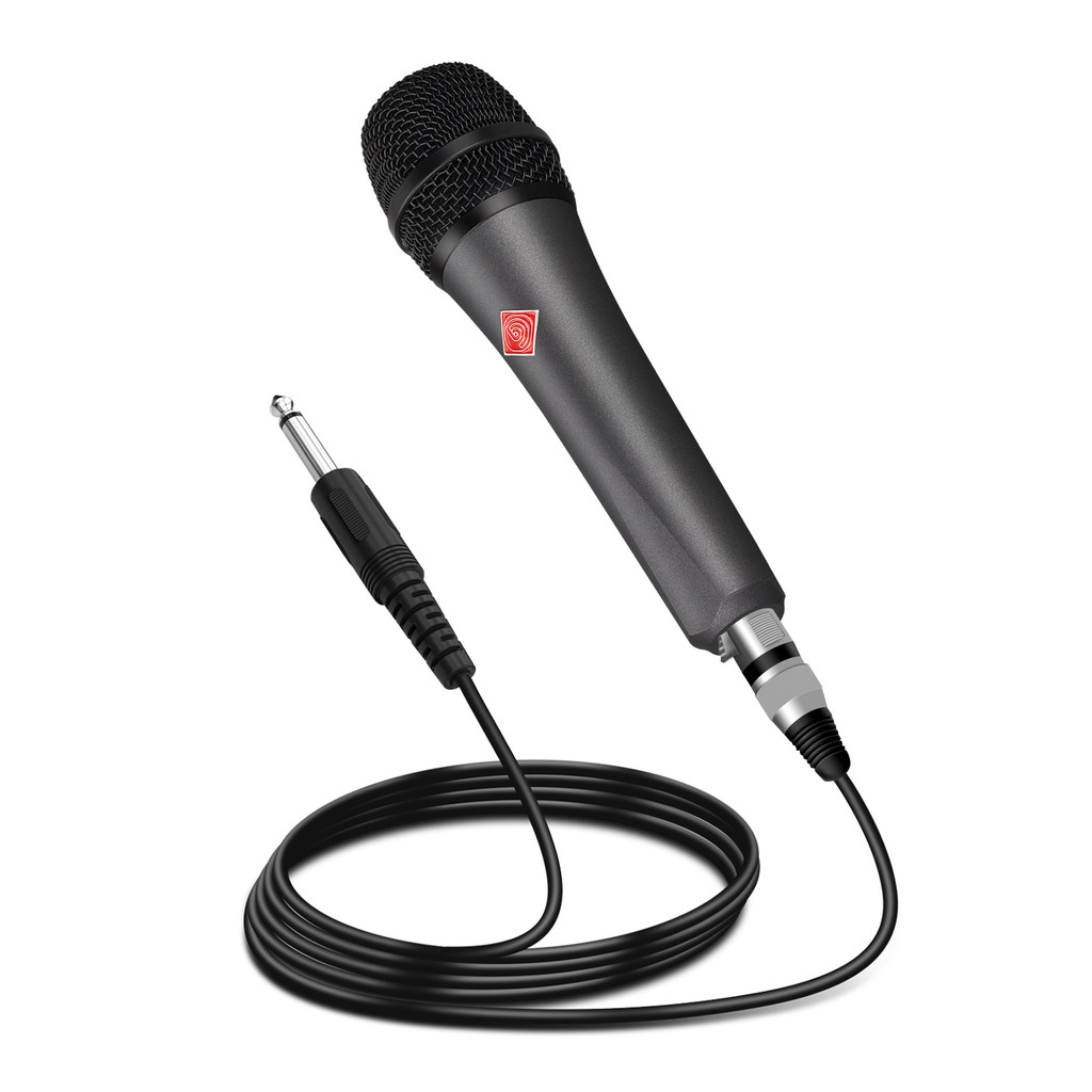 Jual DY-80 Microphone Professional Metal Wired Dynamic Microphone Mic 6 ...