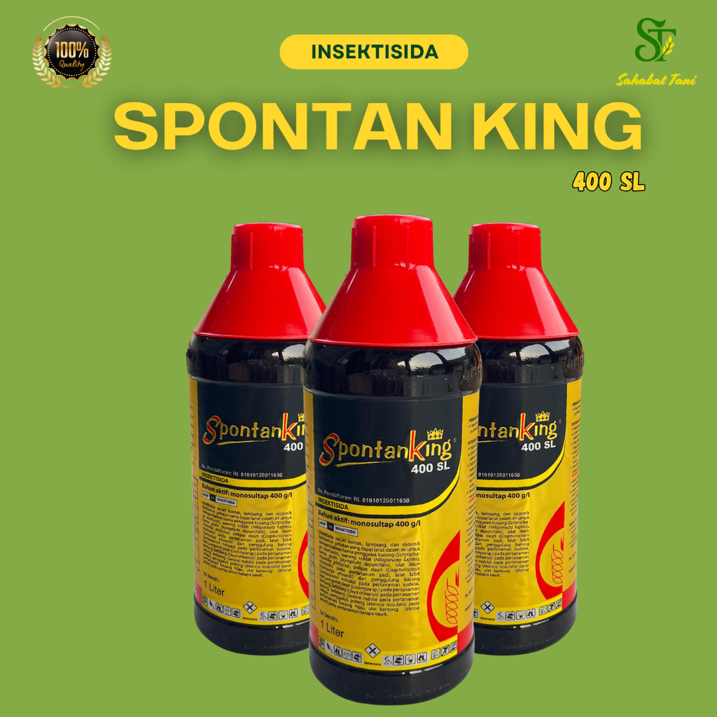 Jual INSEKTISIDA SPONTAN KING 400 SL - kemasan 500ml & 1Liter | Shopee ...