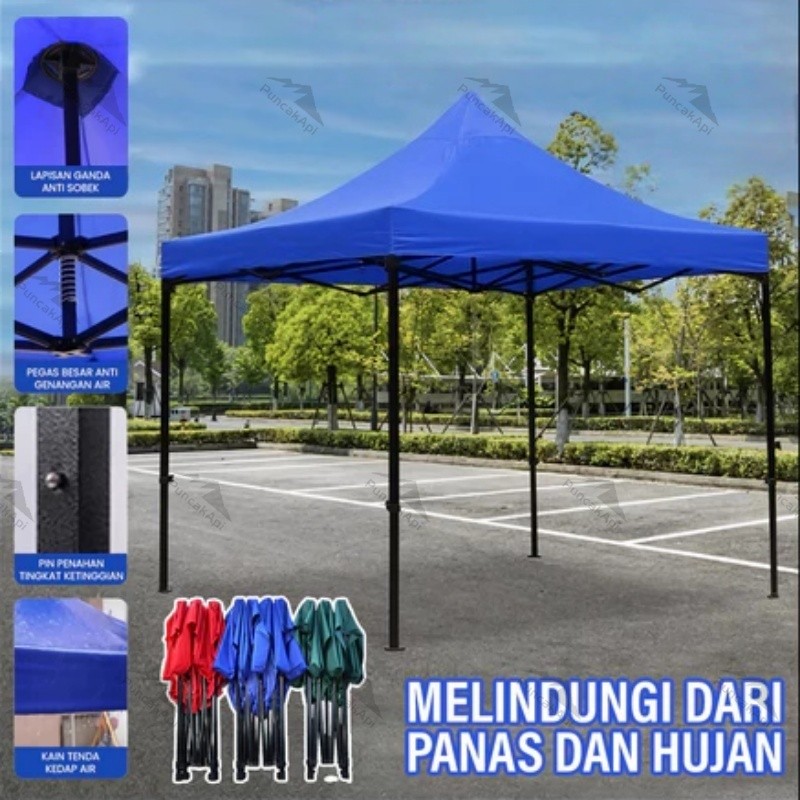 Jual Tenda Lipat 2x2 3x3 Tenda Lipat Tenda Bazar Outdoor Tenda Gazebo ...