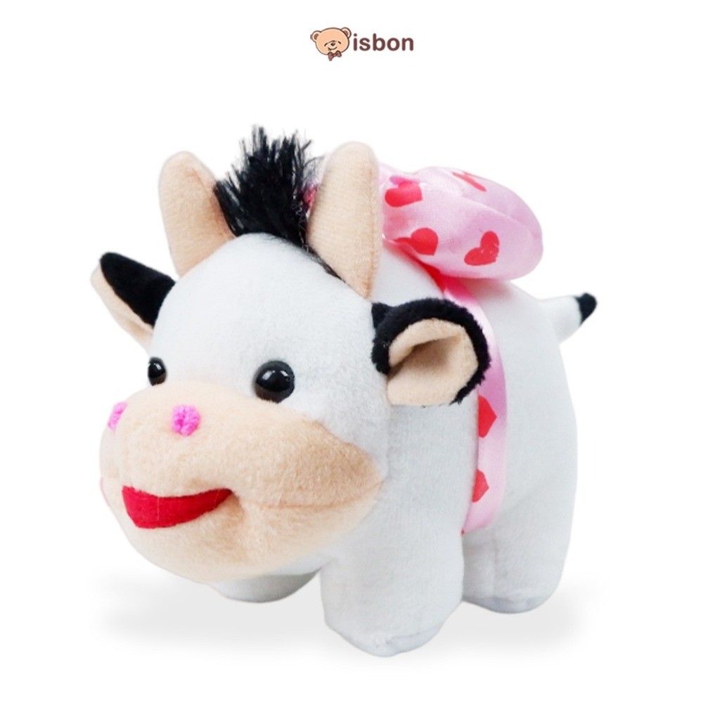 Jual Boneka Sapi ISTANA BONEKA Sapi Pita S lucu halus | Shopee Indonesia