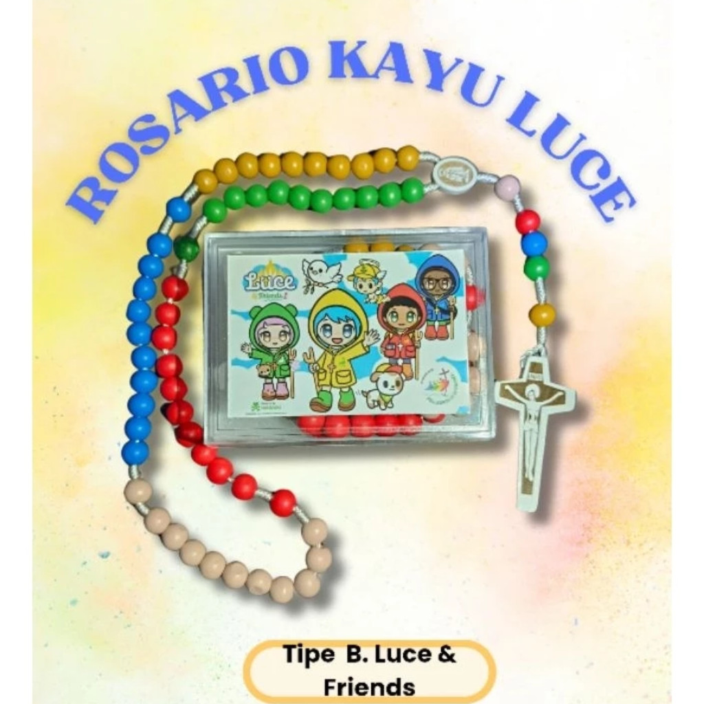 Jual Rosario Kayu Luce Maskot Yubelium | Shopee Indonesia