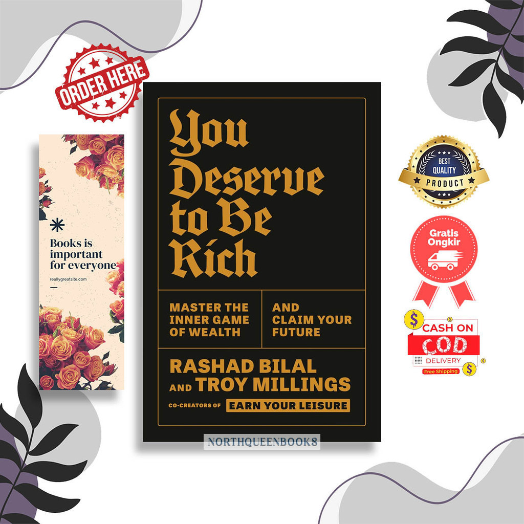 Jual You Deserve to Be Rich : Master the Inner Game of Wealth and Claim ...
