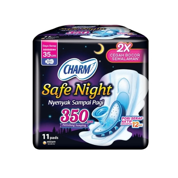 Jual CHARM BODY FIT SPR COMFORT NIGHT 35 CM 11 PCS | Shopee Indonesia
