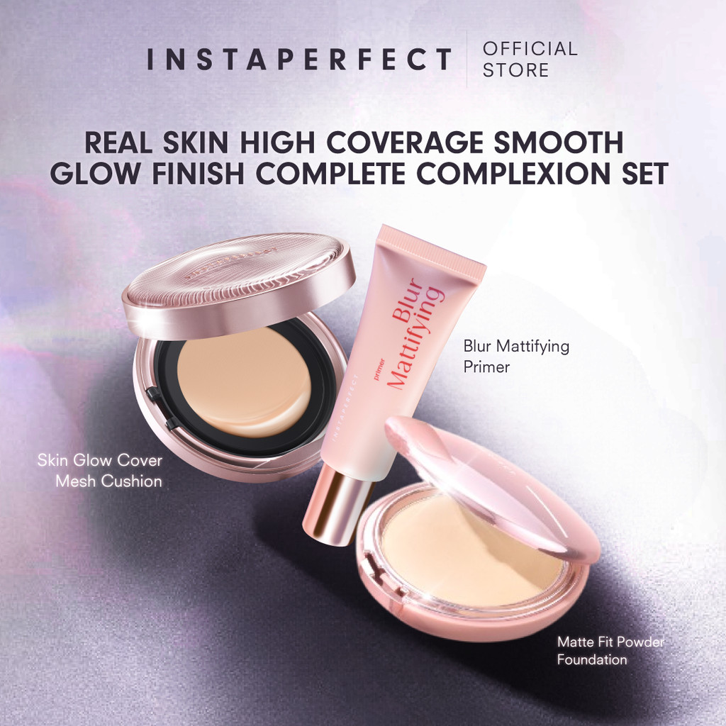 Jual Instaperfect Real Skin High Coverage Blurring Finish Complete ...