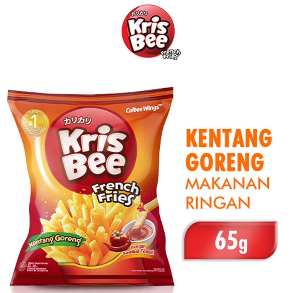Jual KRISBEE SNACK FRENCH FRIES 68/65g | Shopee Indonesia