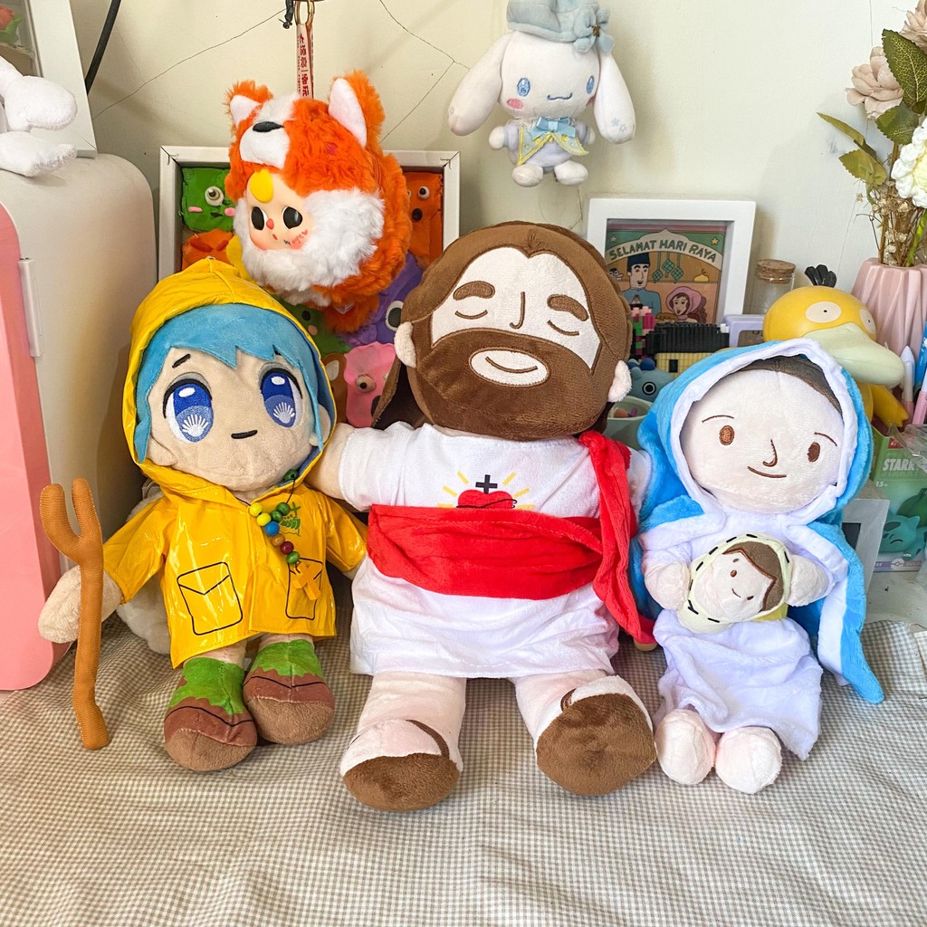 Jual Boneka Yesus Bunda Maria Luce Yubileum Ready Stock Doll Hadiah ...