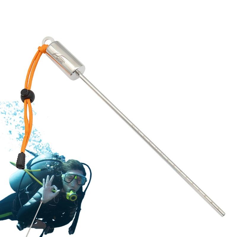 Jual Scuba Diving Lobster Stick Pointer Rod Stainless Steel Tank Banger ...