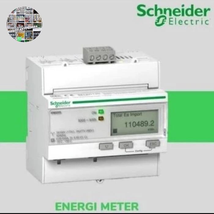 Jual KWH METER 3PHASE iEM3155 63A Tarif Modbus A9MEM3155-TERA SCHNEIDER ...