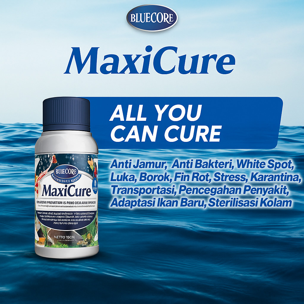 Jual Muraba Bluecore MaxiCure – Perawatan Ikan Luka, Infeksi, Stres serta Solusi Total Karantina ...