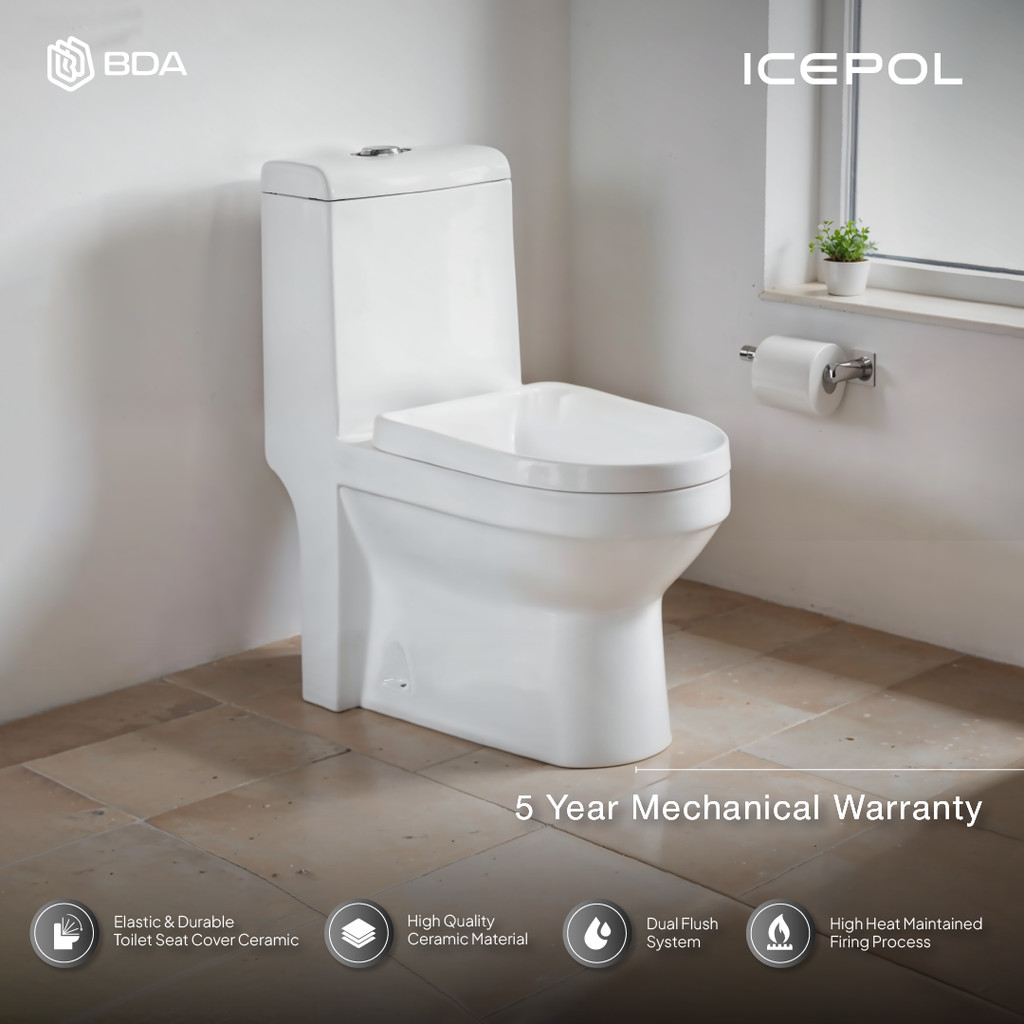 Jual Icepol Closet Duduk Kloset Duduk Toilet Duduk Closet Sensor Kloset ...