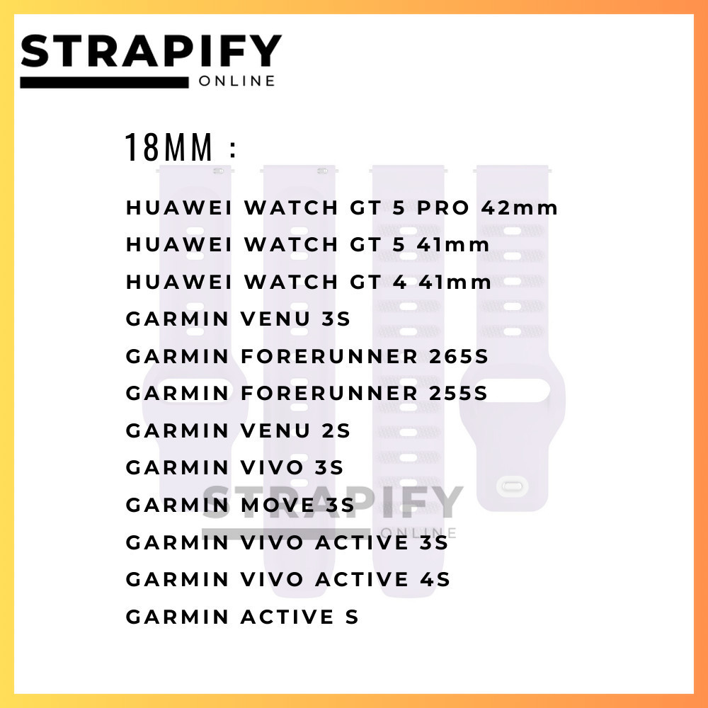 Jual Strapify Strap Huawei Watch GT 5 / GT 4 Motif Garis Titik / Tali Pengganti Huawei Watch GT5 ...
