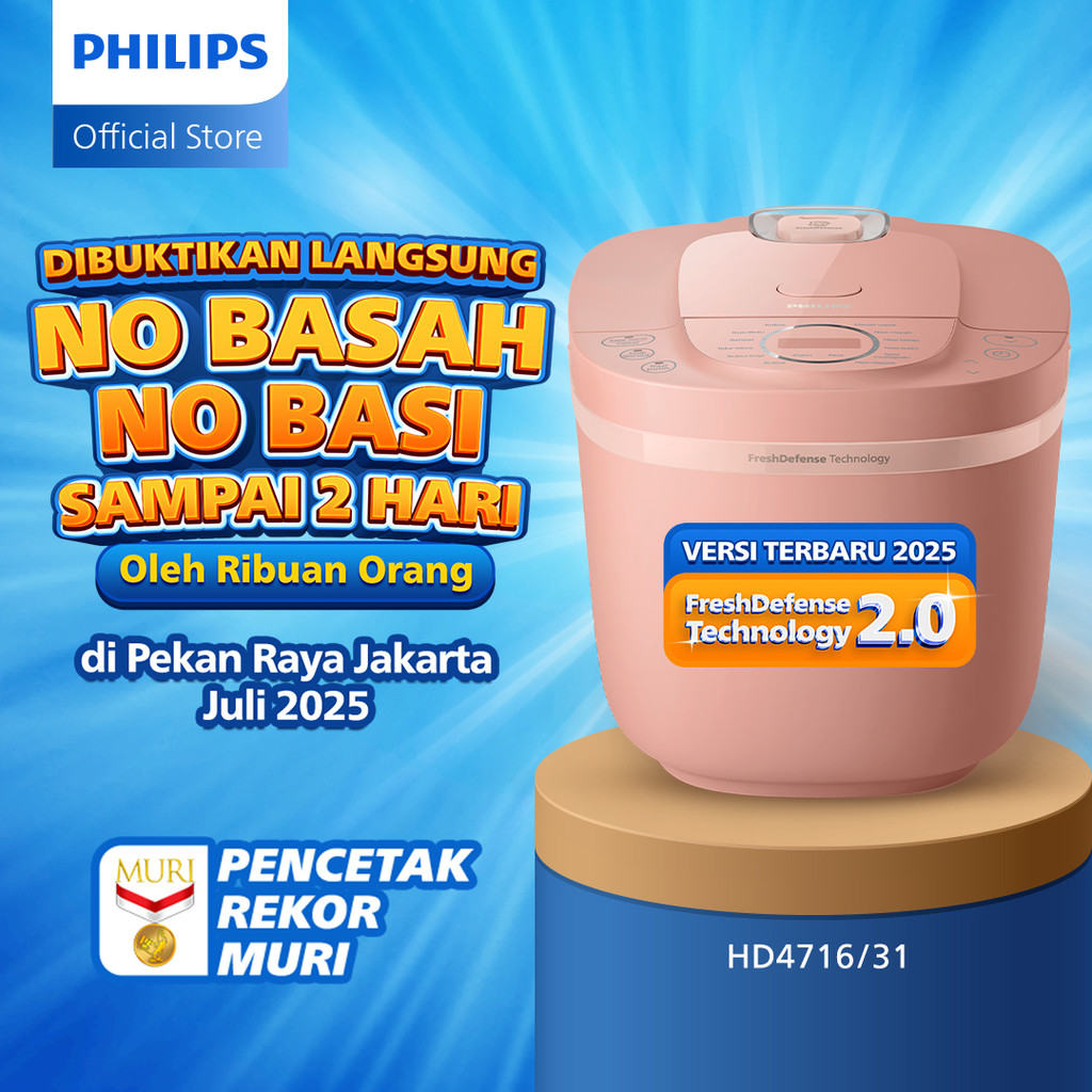 Jual Philips Digital Rice Cooker Magicom 1.8 L - 3000 Digital Series ...