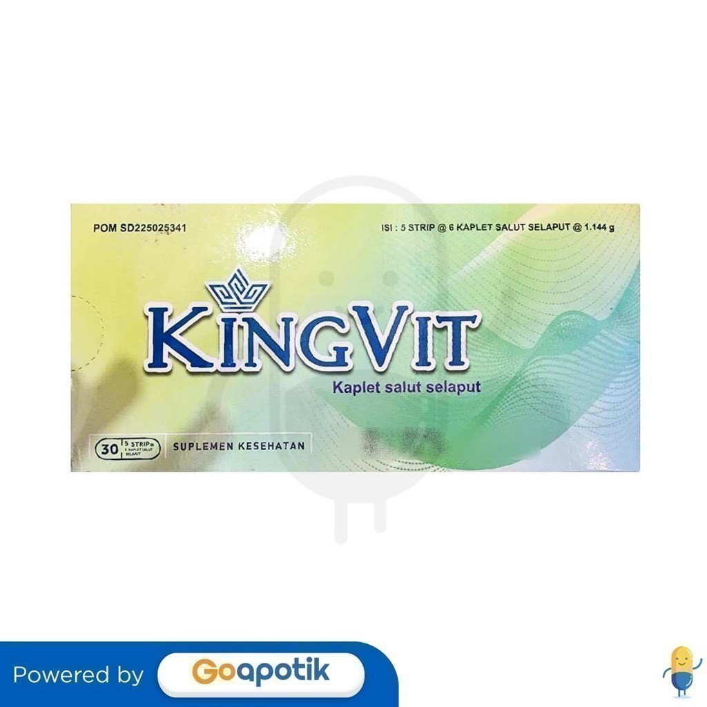 Jual Kingvit Box Isi 30 Kaplet | Shopee Indonesia