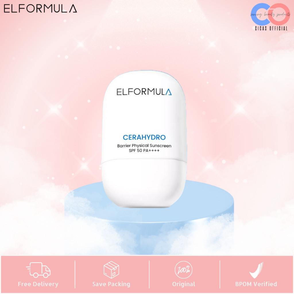 Jual ELFORMULA CeraHydro Physical Sunscreen SPF 50 PA++++ - Sunblock ...