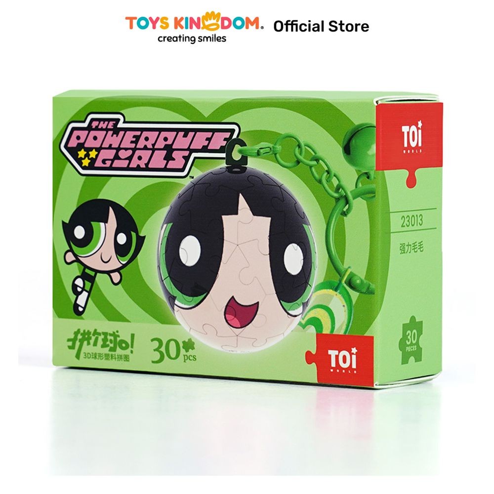 Jual Toys Kingdom Toi The Powerpuff Girls Puzzle Ball Buttercup Set 30 ...