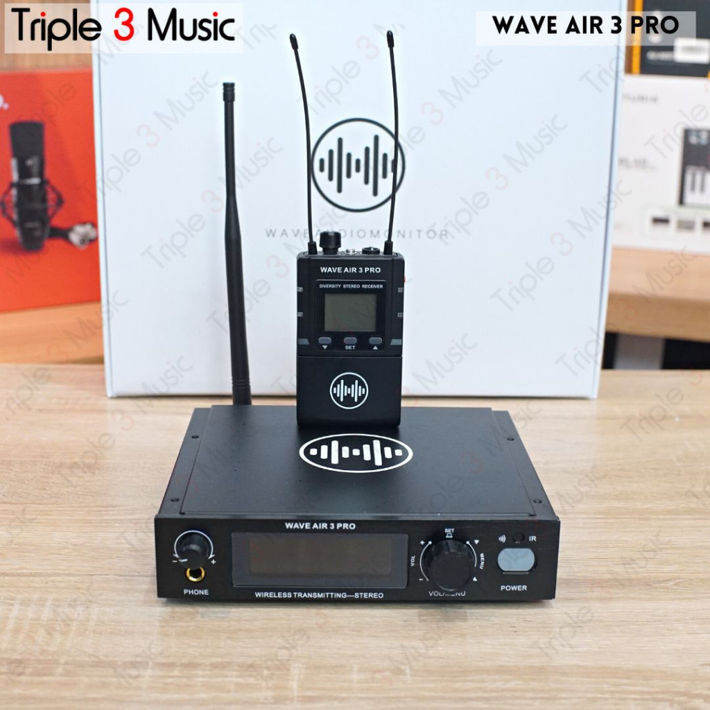 Jual Wave Audio Monitor Wave Air 3 Pro Professional In ear monitor IEM ...