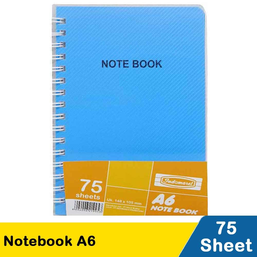 Jual INDOMARET NOTE BOOK A6 75'S | Shopee Indonesia