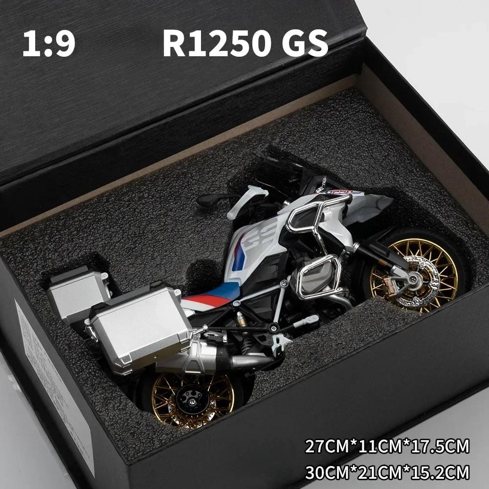 Jual 1:9 BMW R1250 GS with Accessories, Alloy Motorcycle Model ...