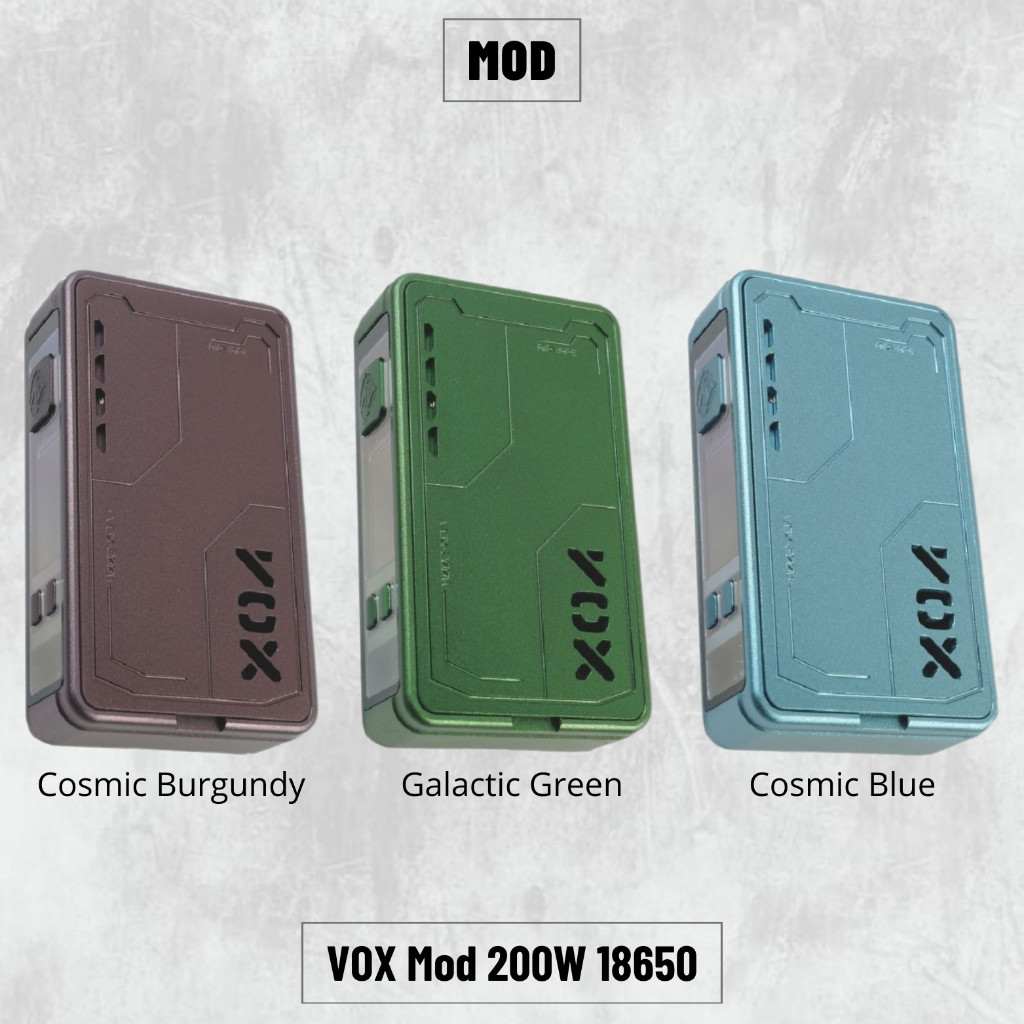 Jual Vox Mod New Colors 200W 18650 MOD ONLY Authentic by Airvape - VOX ...