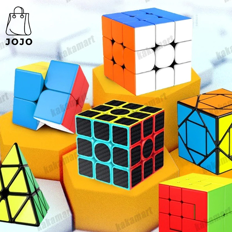 Jual Magic Cube (Speed Cube) 2x2/3x3 - Stickerless Profesional,3M ...