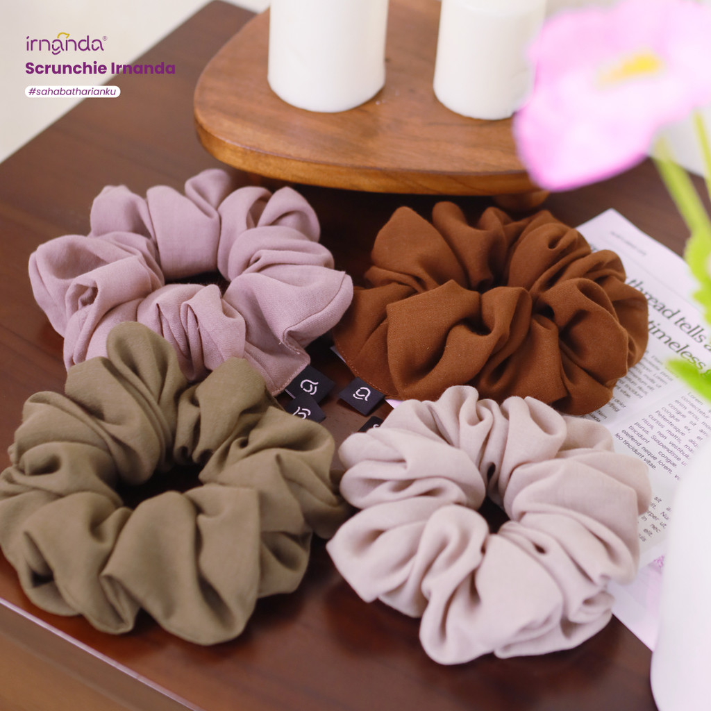 Jual Irnanda Scrunchie Voal Premium Ikat Rambut Elegan dan Berkualitas ...