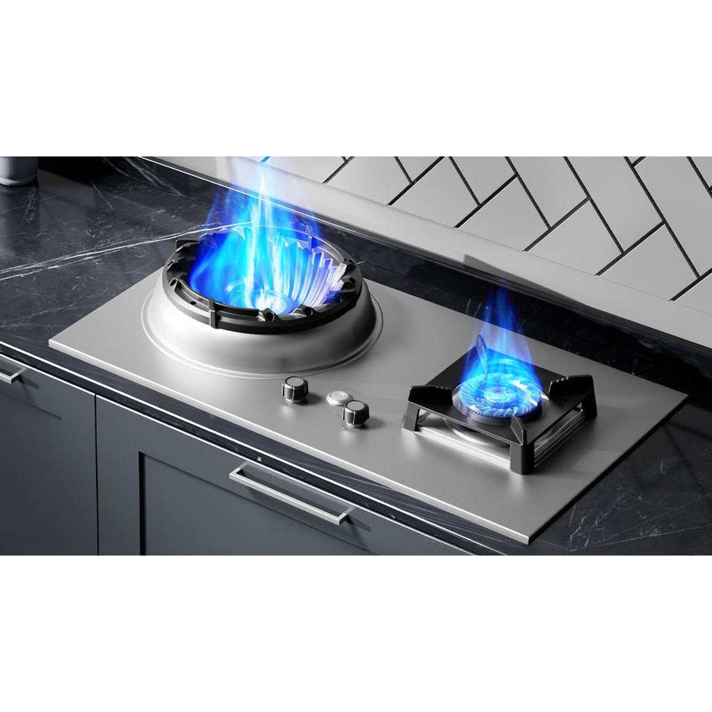 Jual Gas stove family banquet fierce fire embedded thick desktop ...