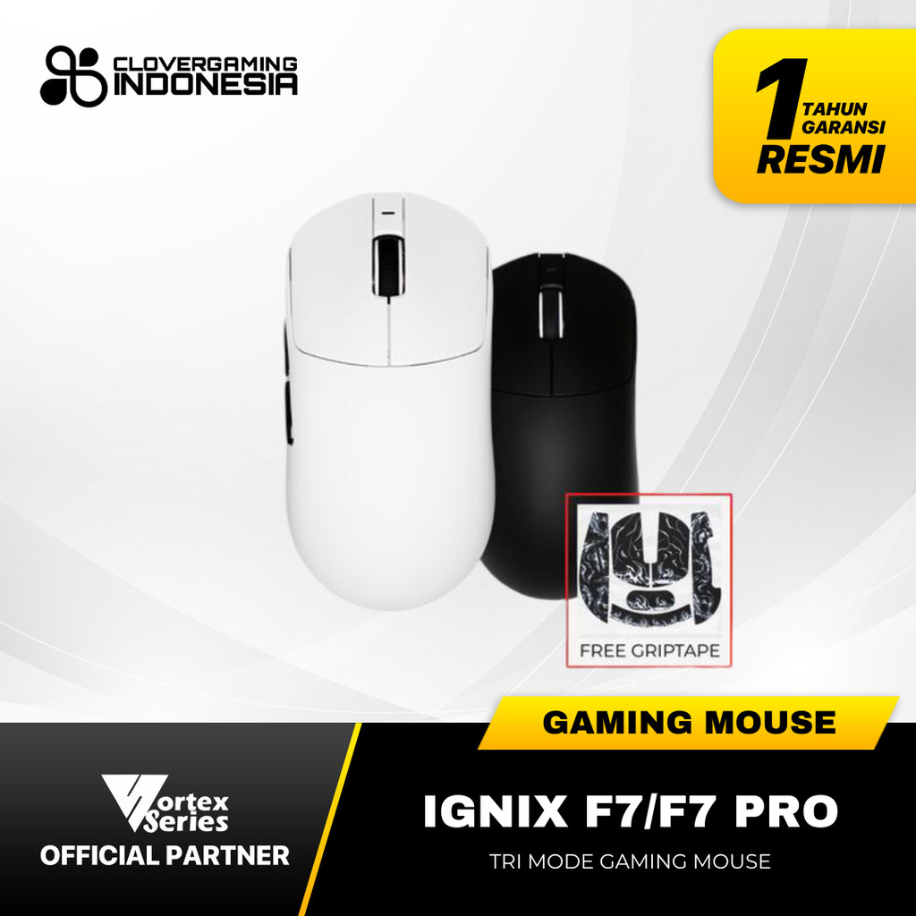Jual VortexSeries IGNIX Series F7 / F-7 PRO Wireless Gaming Mouse Tri ...