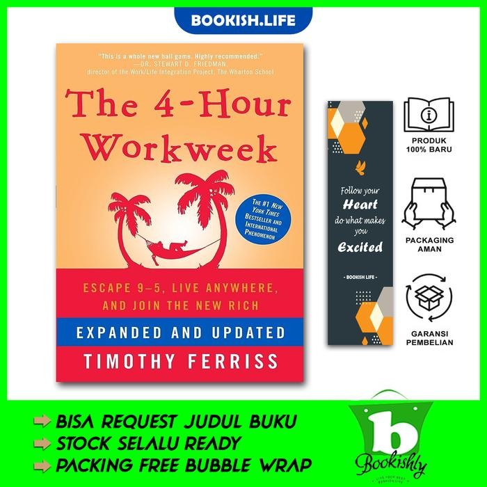 Jual The 4-Hour Workweek by Tim Ferriss (English Version) | Shopee ...