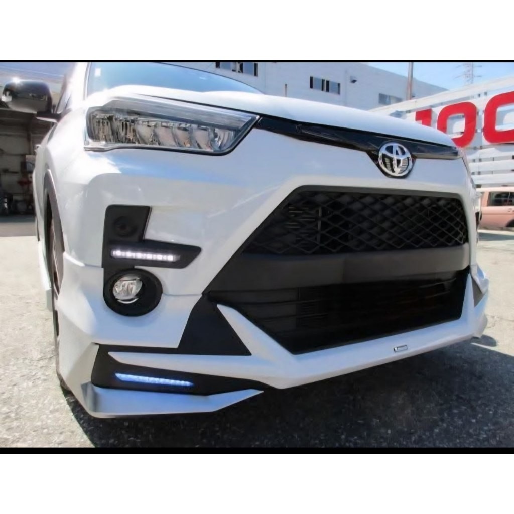 Jual body kit bodykit raize bumper jazz ge8 toyota raize modelista ...