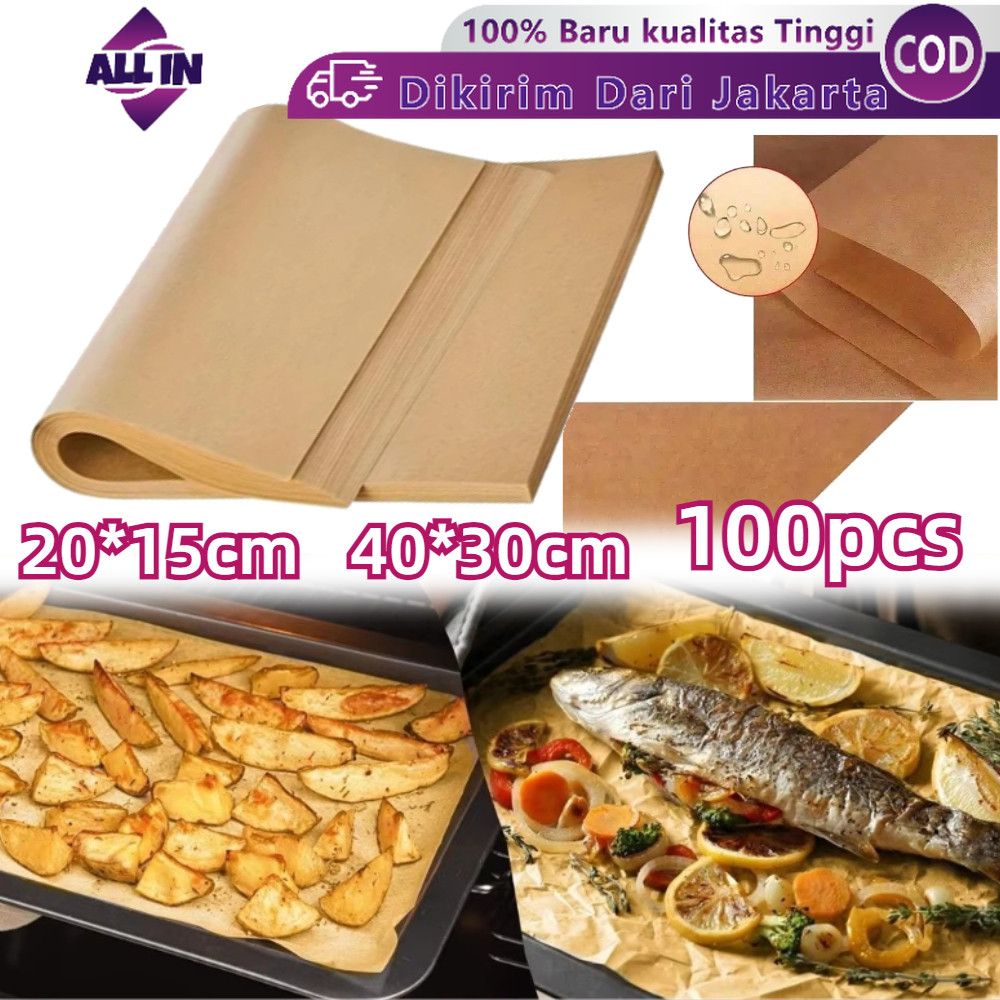 Jual 100pcs Kertas Alas Roti Kertas Alas Roti Kertas Roti Kue Tart ...