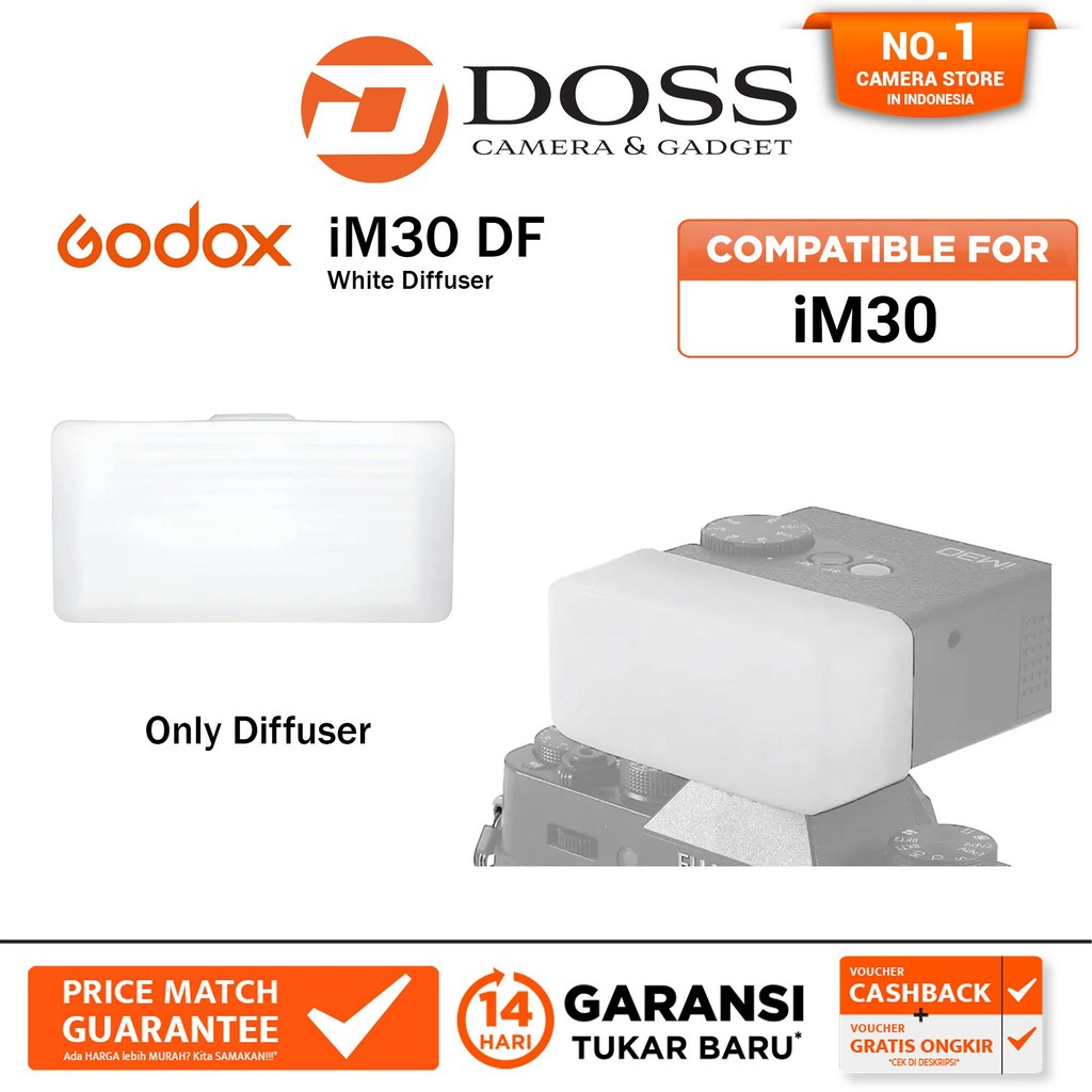 Jual Godox iM30 DF White Diffuser for iM30 | Shopee Indonesia