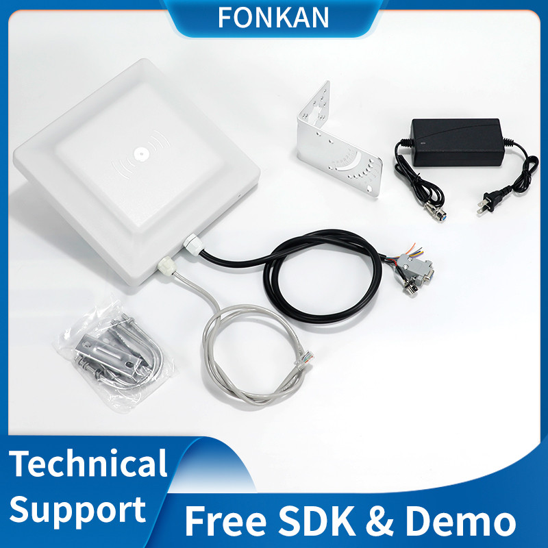 Jual UHF RFID Reader Passive RFID Antenna Reader Long Range UHF Tag ...