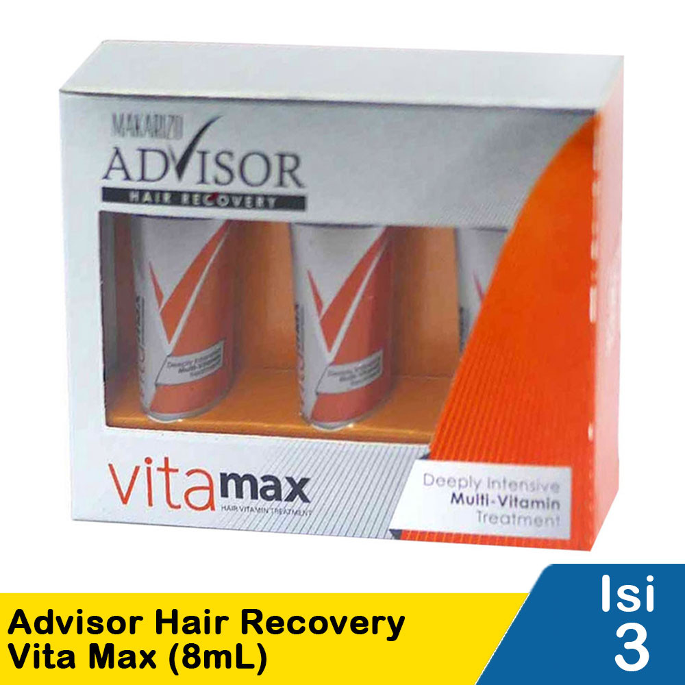 Jual MAKARIZO ADVISOR HAIR RECOVERY VITA MAX 3x8mL | Shopee Indonesia