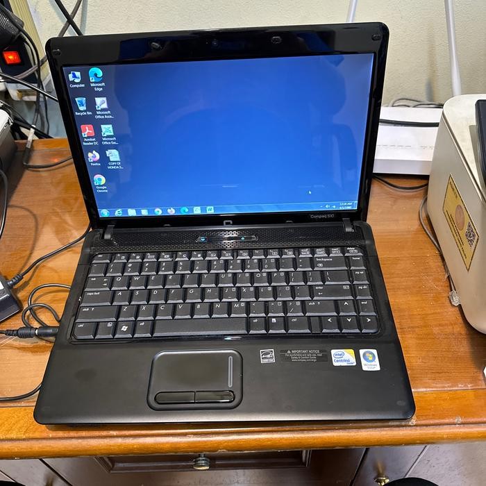 Jual JUAL MURAH HP COMPAQ 510 Notebook/laptop ada Microsoft office best ...