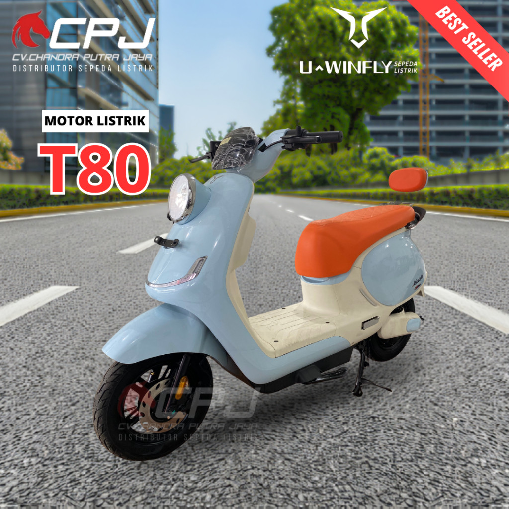 Jual Motor Listrik UWINFLY T80 Terbaru 1200 Watt Garansi Resmi not ...