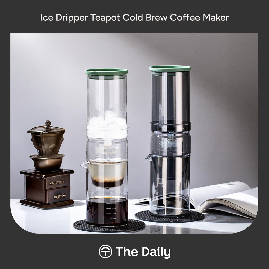 Jual Ice Dripper Teapot Cold Brew Coffee Maker - Pembuat Kopi Cold Brew ...