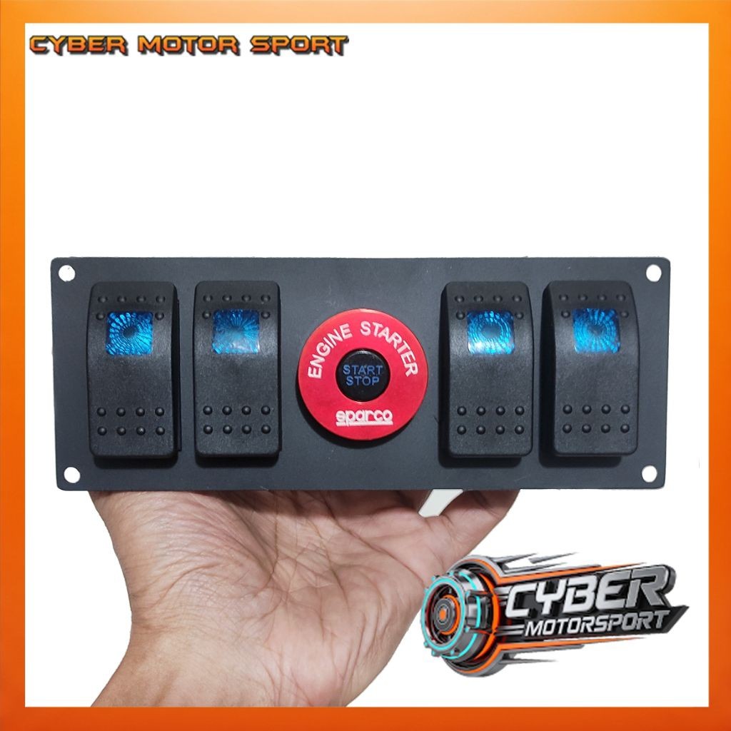 Jual start engine panel dashboard universal 12v . Tombol starter mobil ...
