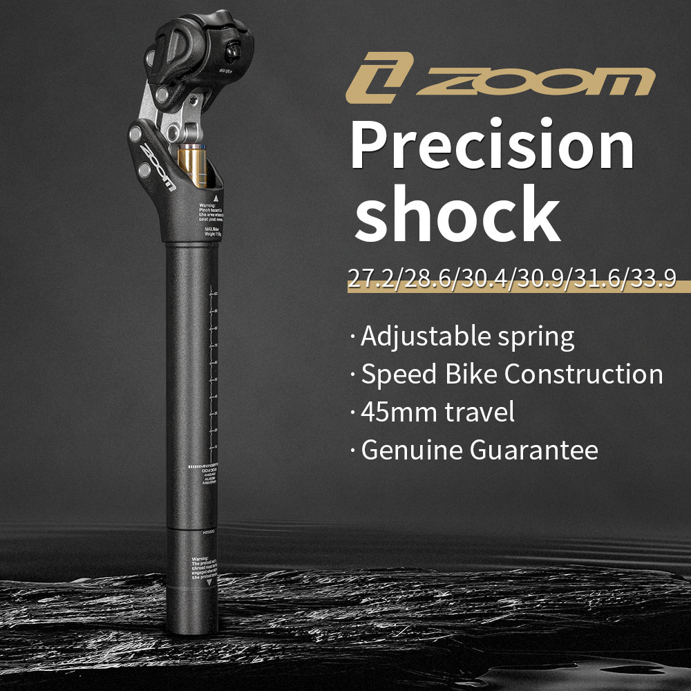 Jual ZOOM MTB Bicycle Shock Absorber Seatpost Bike Seat Post Dropper ...